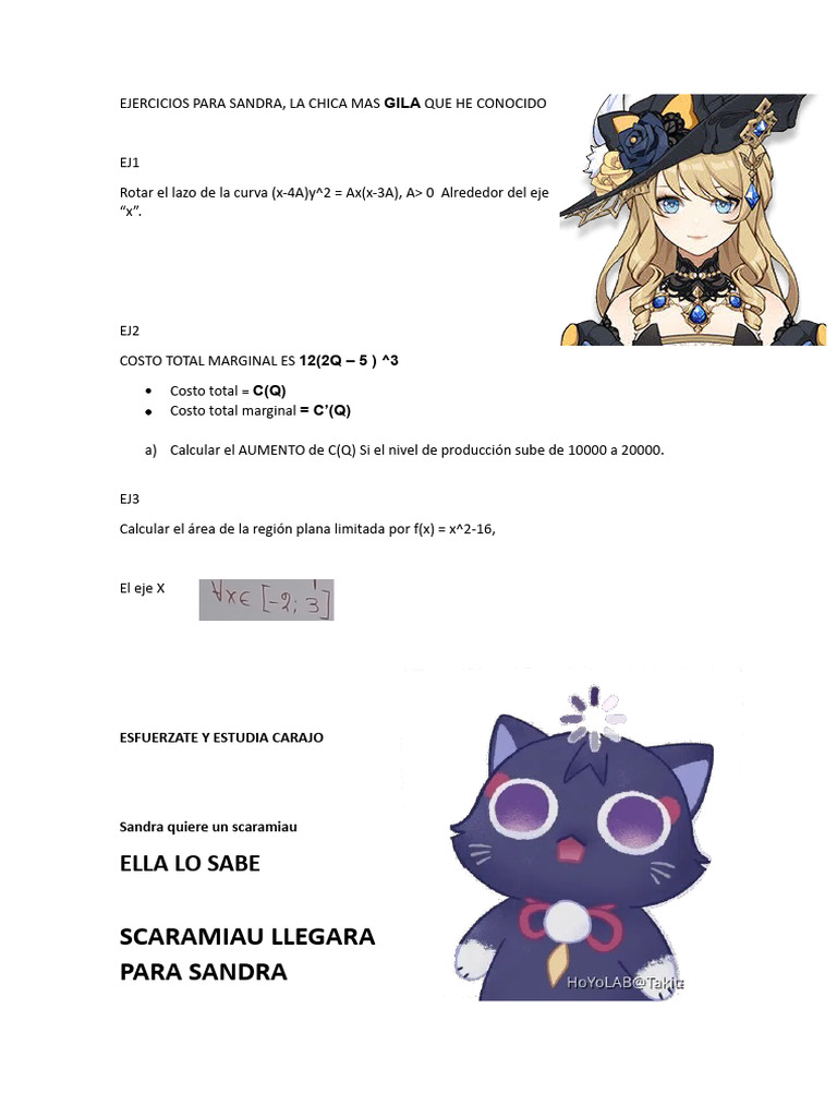 Ejercicios para Sandra | PDF | Métodos y materiales de enseñanza ...