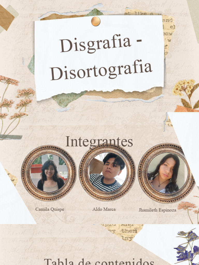 Disgrafia | PDF | Escritura