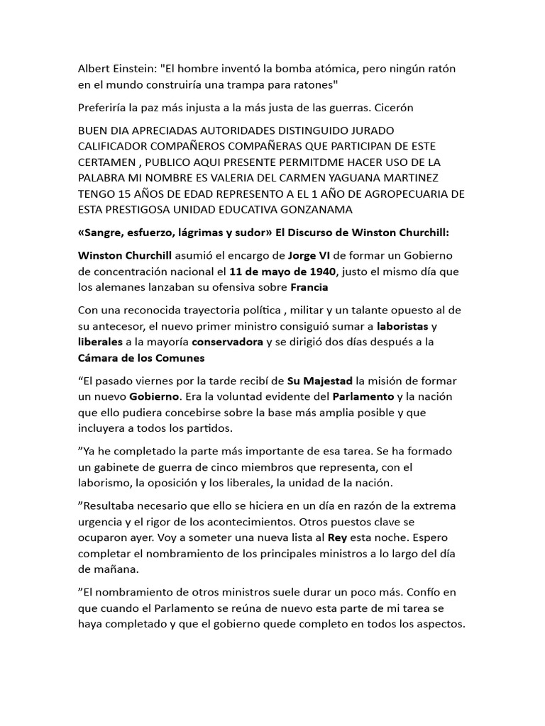 Albert Einstein | Descargar gratis PDF | Winston Churchill