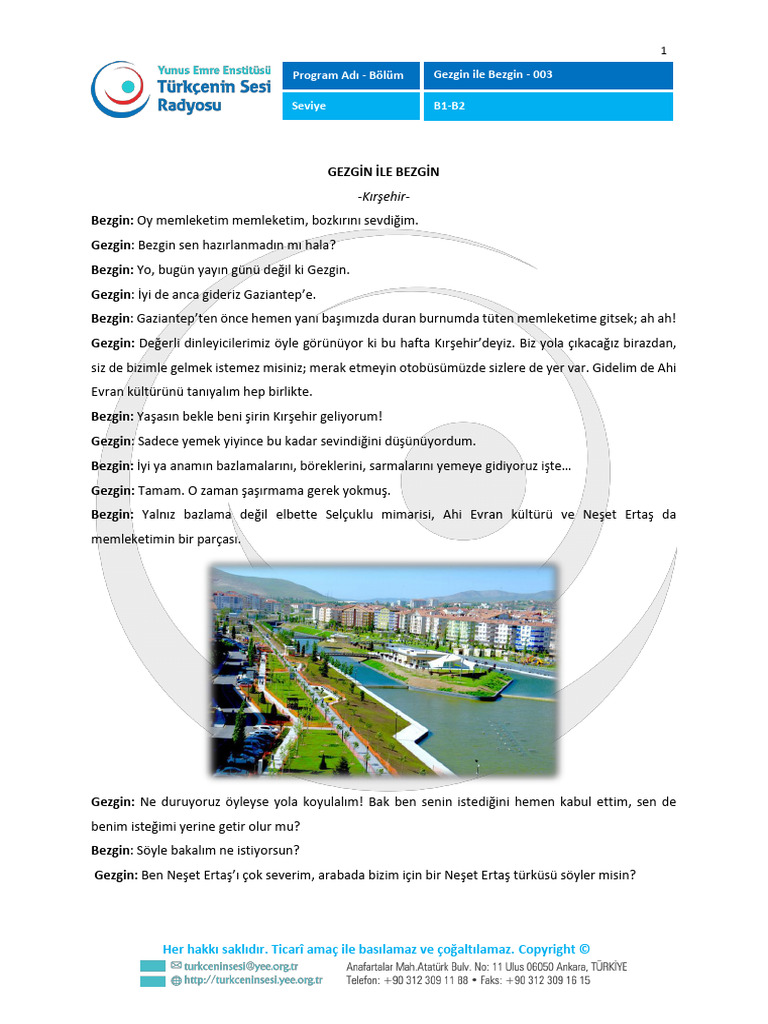 Gezgin Ile Bezgin 003 | PDF