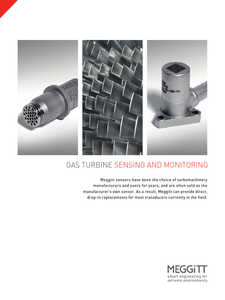 Gas Turbine Sensing Monitoring-Final-150dpi | PDF | Sensor | Gas Turbine