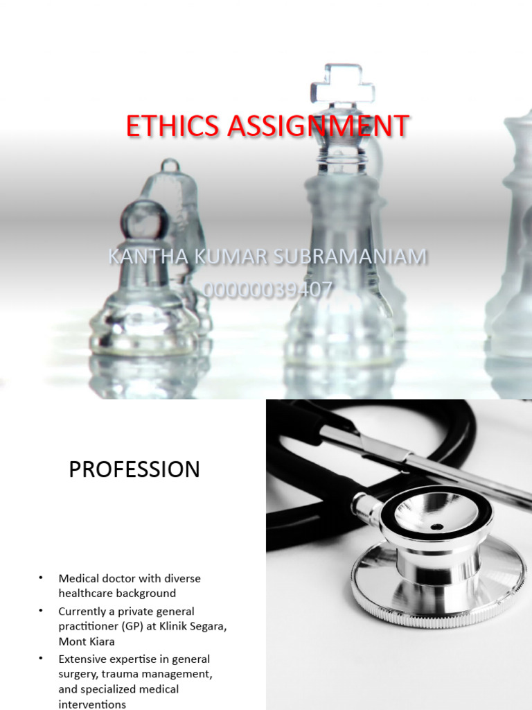 Ethics Assignment | PDF | Therapy | Cancer