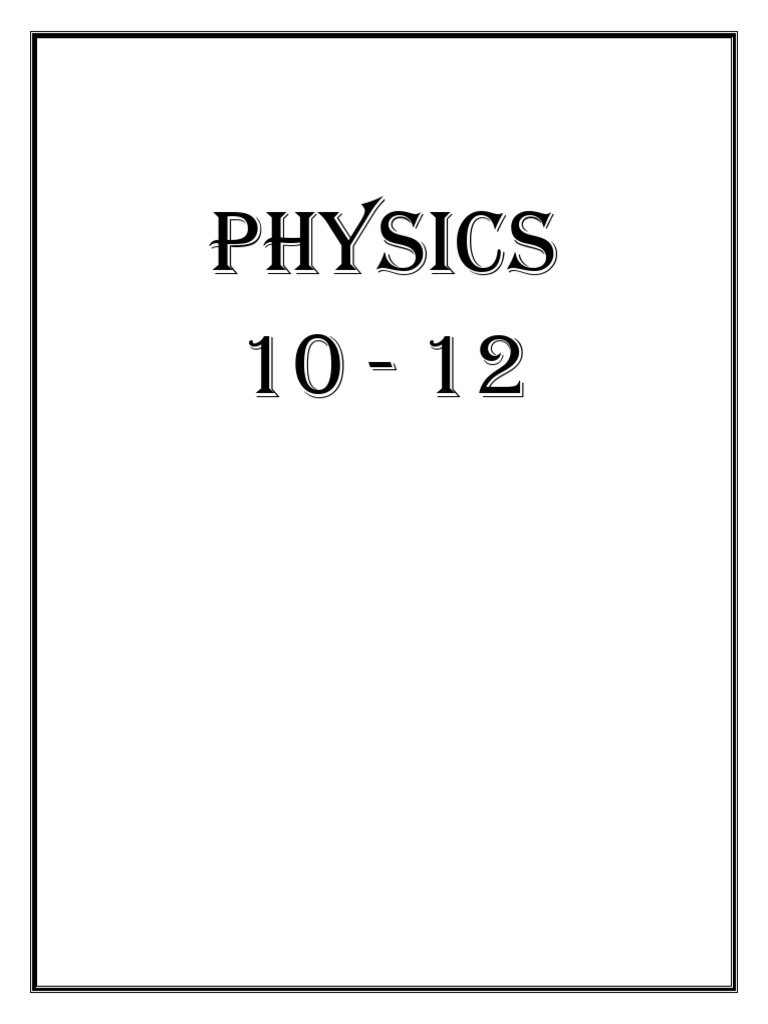 Physics Measurement Basics | PDF | International System Of Units ...