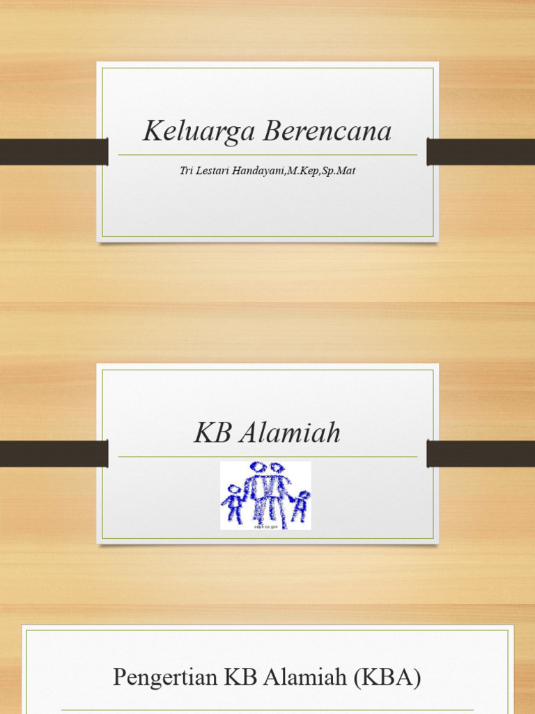 Keluarga Berencana | PDF