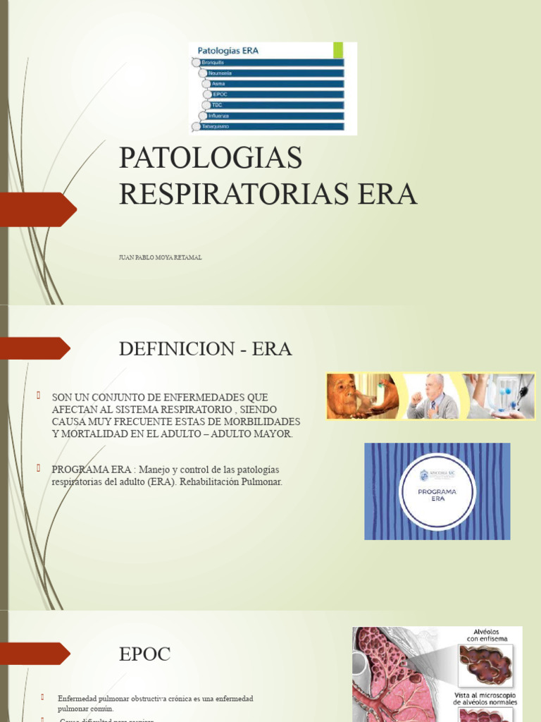 Patologías Respiratorias en Adultos | PDF | Enfermedad pulmonar obstructiva crónica | Tos
