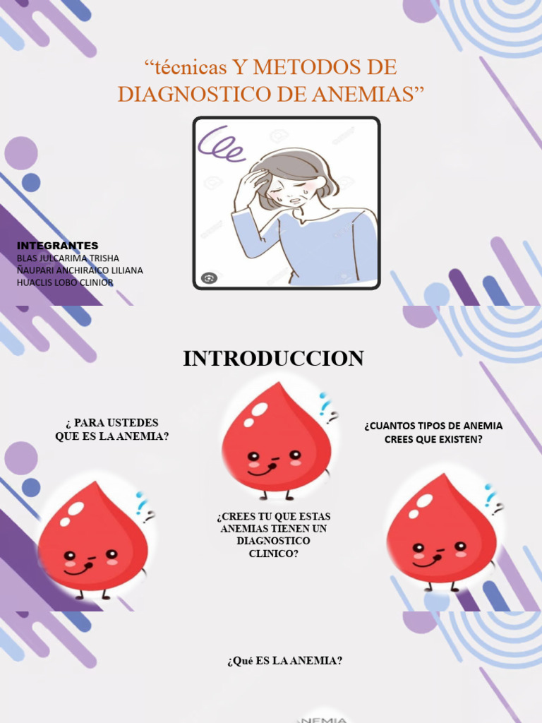 Anemias Tecnicas | PDF | Anemia | Glóbulo rojo