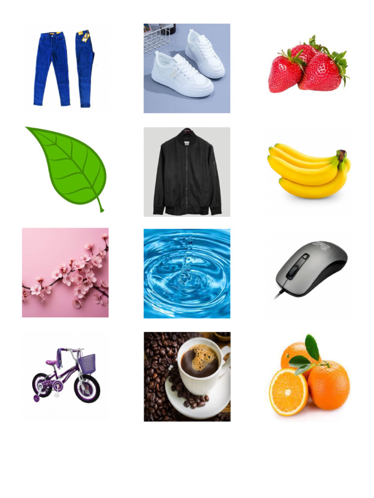 objetos con los 12 colores | PDF