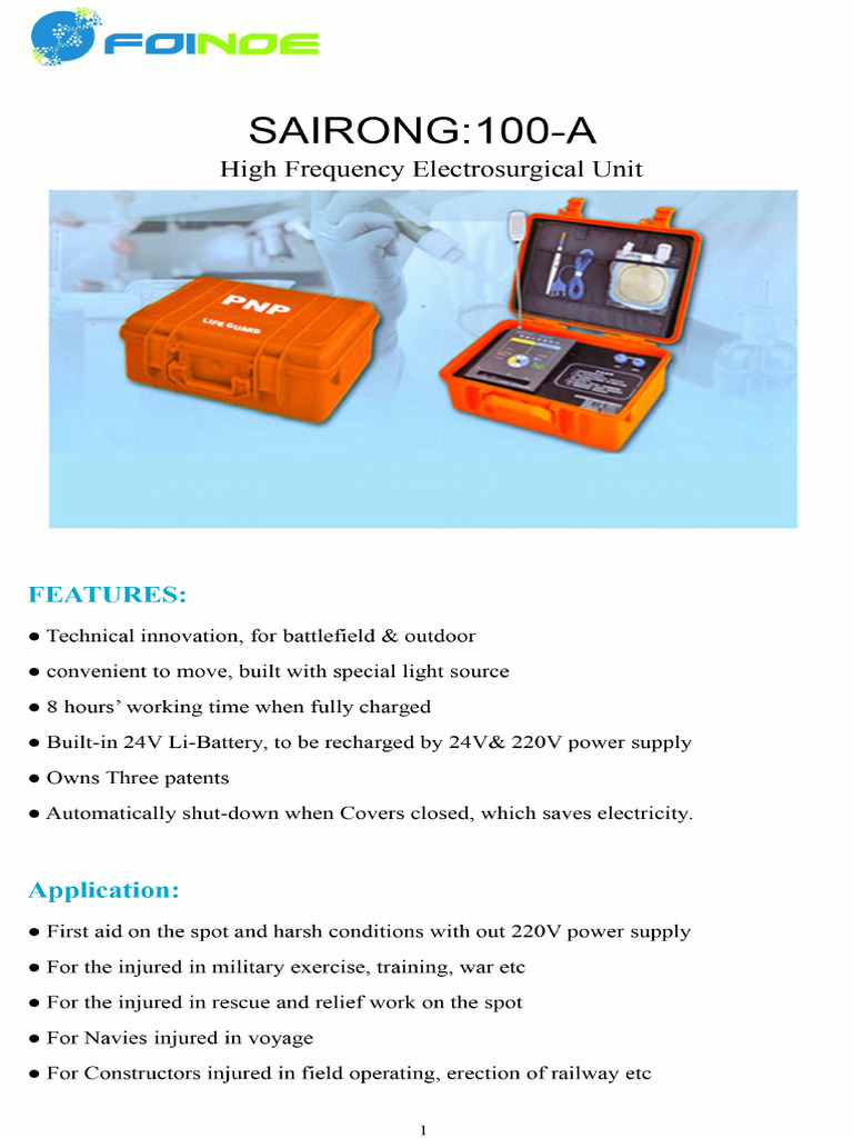 FN-100 Z SURGICAL UNIT | PDF