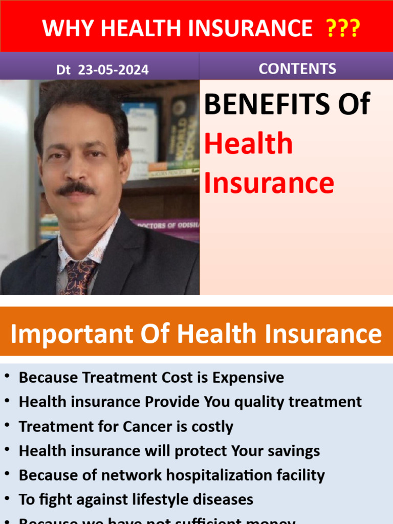 Why Health Insurance | PDF