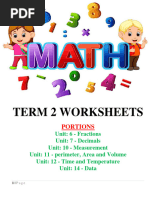 Math Test Unit 1 Grade 7 | PDF | Numbers | Area