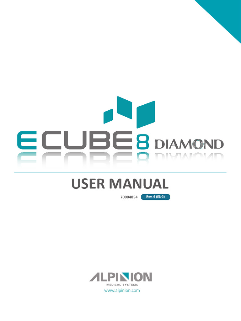 Ecube 8 Diamond | PDF | Medical Ultrasound | Menu (Computing)