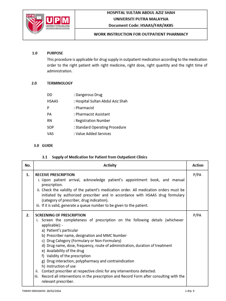L. Workflow | PDF | Medical Prescription | Pharmacy