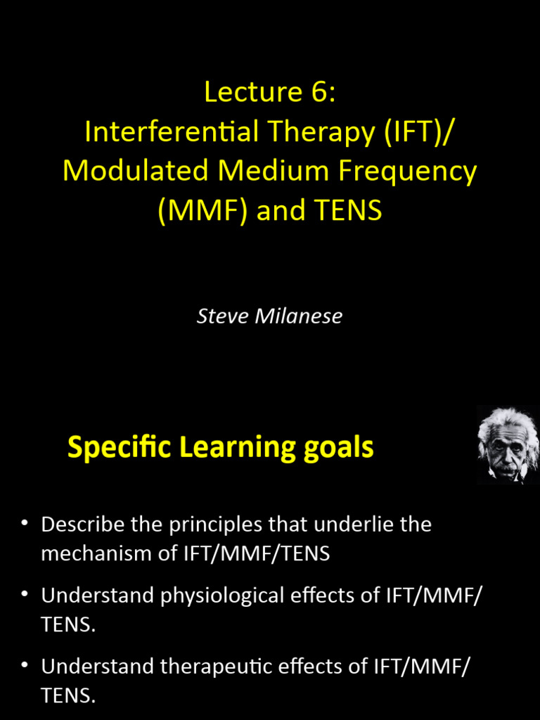 Interferential Therapy and TENS Overview | PDF | Pain | Clinical Medicine
