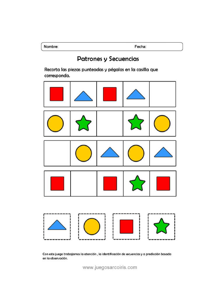 Patrón Visual Por Forma 14-09 | PDF