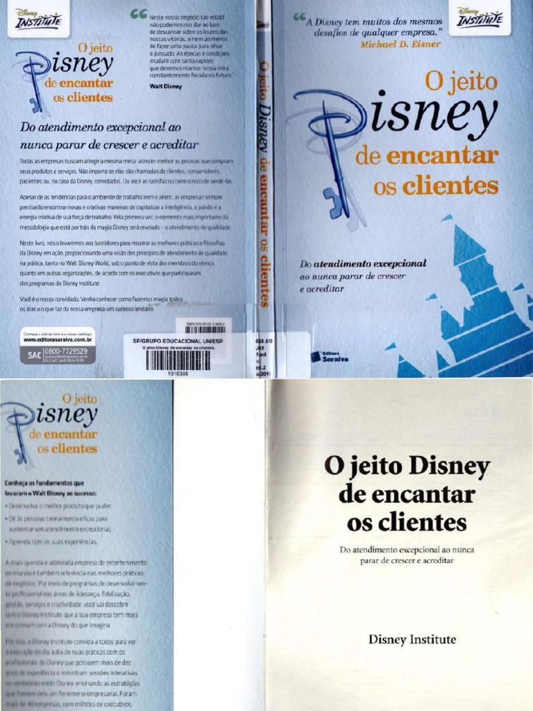 O Jeito Disney de Encantar Clientes | PDF | Autoajuda