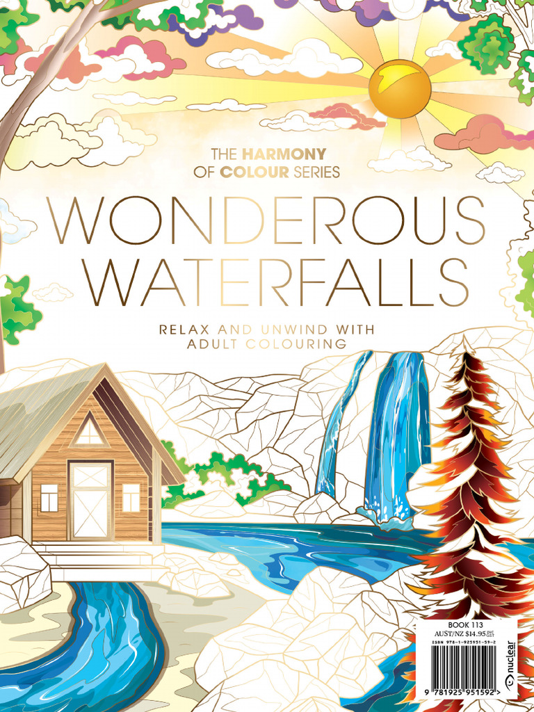 Colouring Book Wonderous Waterfalls -- | PDF | Earth Sciences