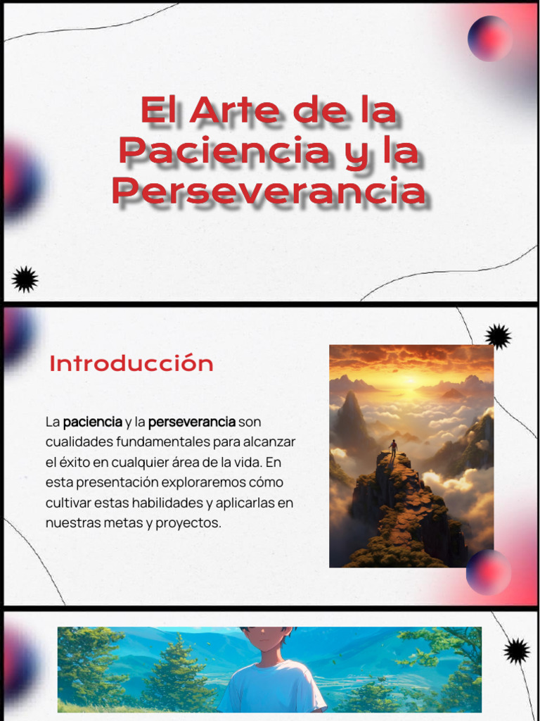El Arte de La Paciencia y La Perseverancia Claves para El Exito | PDF | Motivacional | Motivación