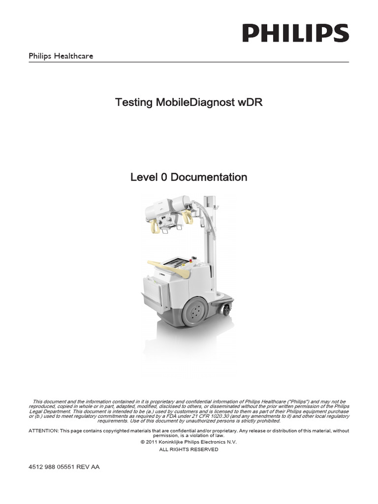 451298805551aa - Testing MobileDiagnost WDR | PDF | Electrical ...