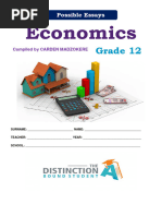 Grade 12 Economics Unit 3 Note | PDF | Externality | Market Failure