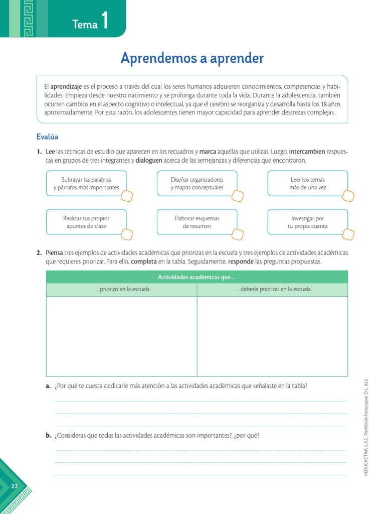 ficha 4to 22.05.24 DPCC Unid 3 sesión 1 | PDF | Aprendizaje | Modificación de comportamiento
