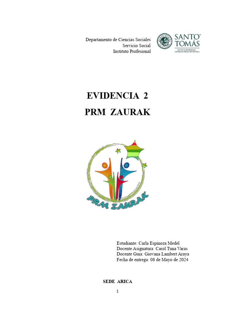 Evidencia 2 PRM 2.0 | PDF | Abuso Sexual Infantil | Abuso sexual