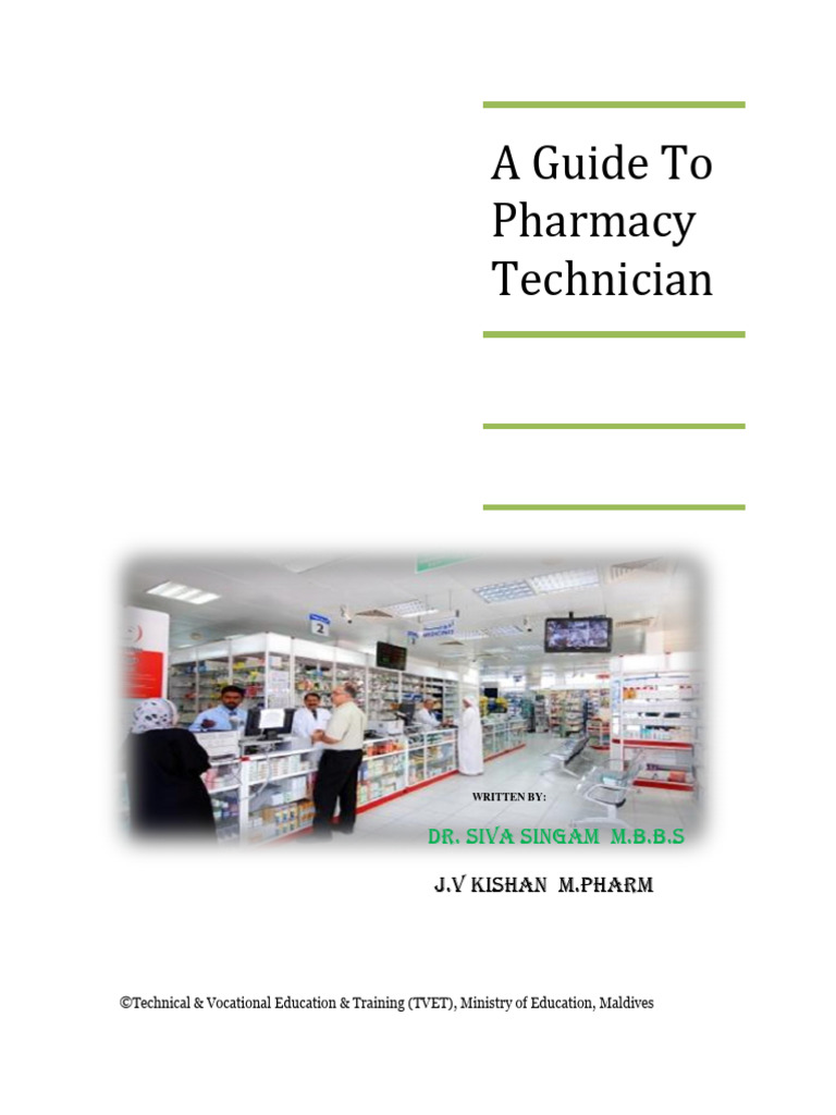 Pharmacy Assistant Course Book - A Guide To Pharmacy Assistant | PDF ...