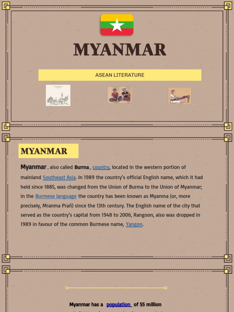 MYANMAR | PDF | Myanmar