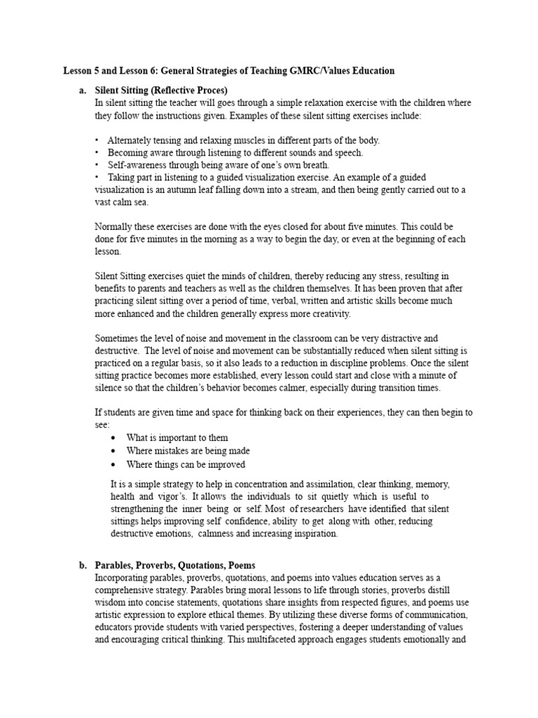 Lesson 5 and Lesson 6 GMRC | PDF | Multimedia | Learning