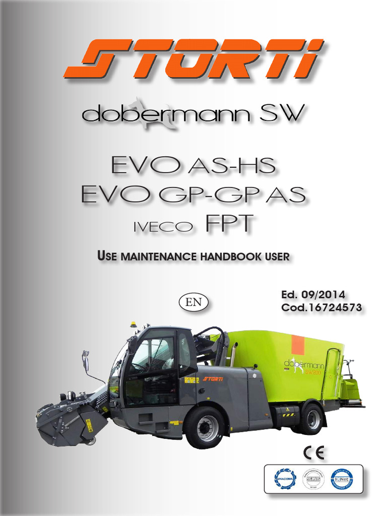 Storti Dobermann Evo Handleiding Gb | PDF | Belt (Mechanical)