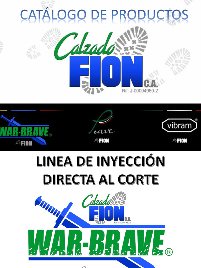 CATALOGO WAR BRAVE CALZADO FION 2023 | PDF