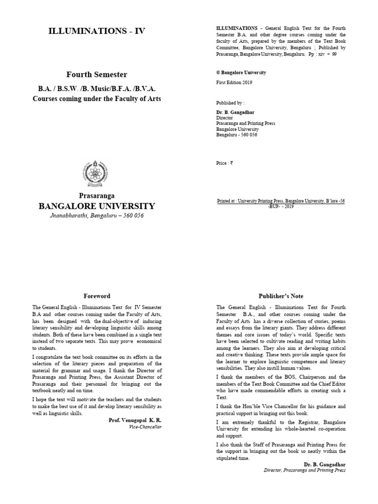 Illuminations Guide by Author | PDF | William Wordsworth | Critical Thinking