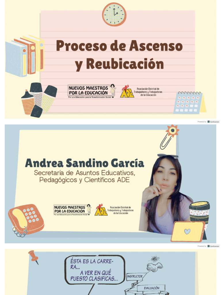 Proceso de Ascenso y Reubicación Andrea | PDF