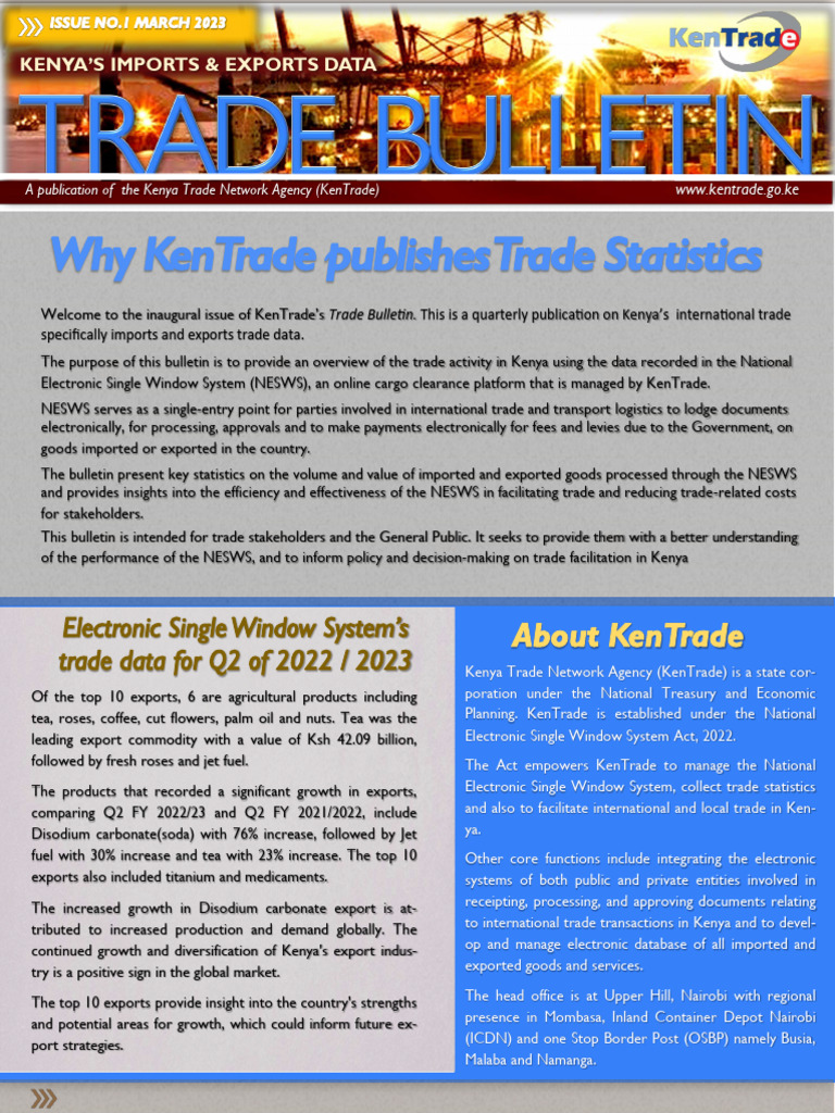 Trade Bulletin The Ultimate Finale 7 Compressed | PDF | Kenya | Trade