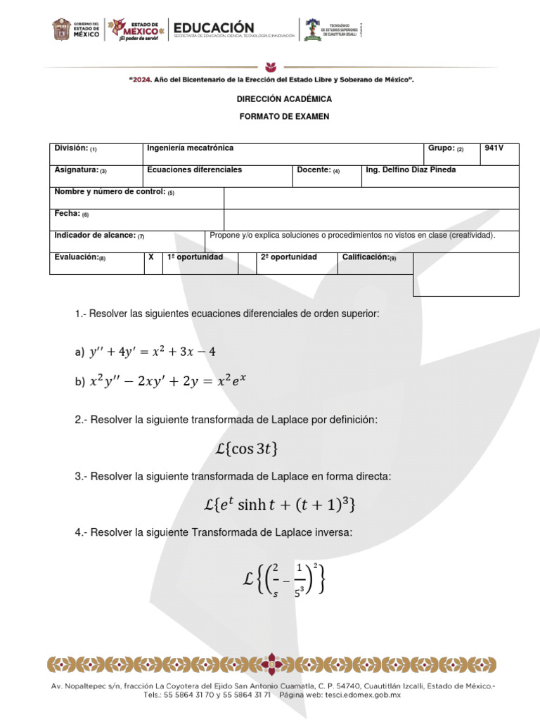 Examen C3 941V | PDF | Métodos y materiales de enseñanza | Informática