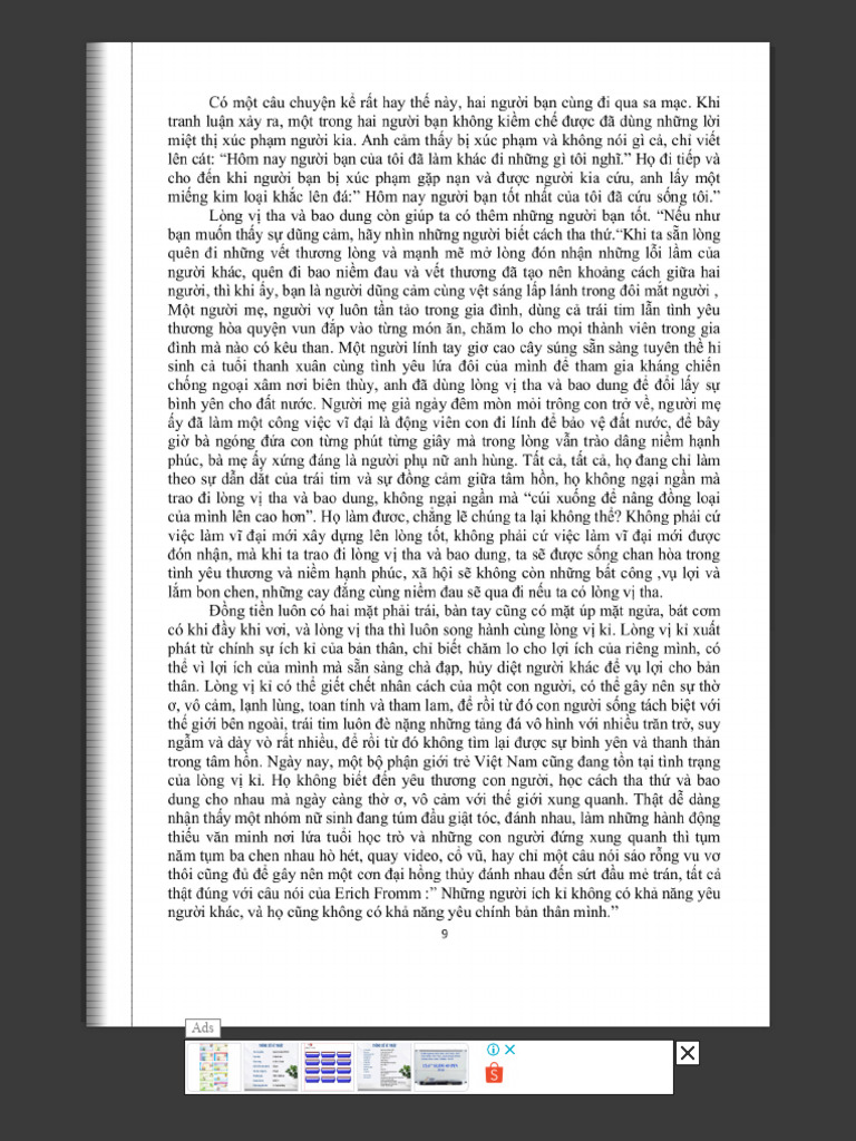 Bài Văn Mẫu HSG-NLXH | PDF