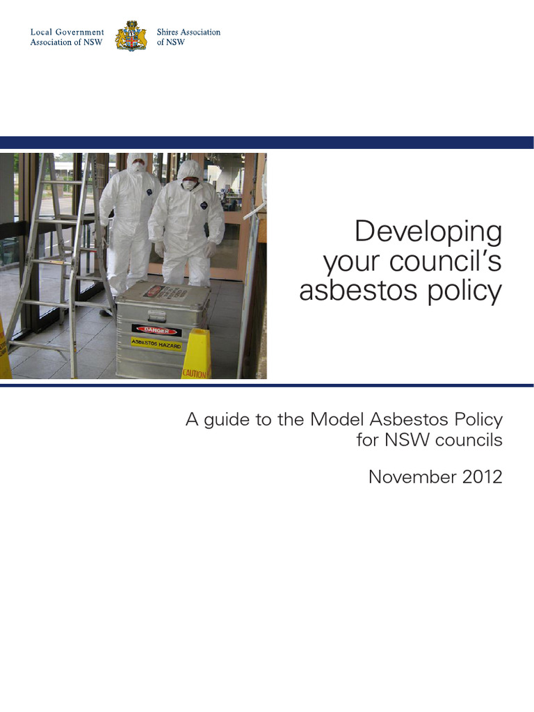 Guide-To-Model-Asbestos-Policy For Council | PDF | Waste | Asbestos