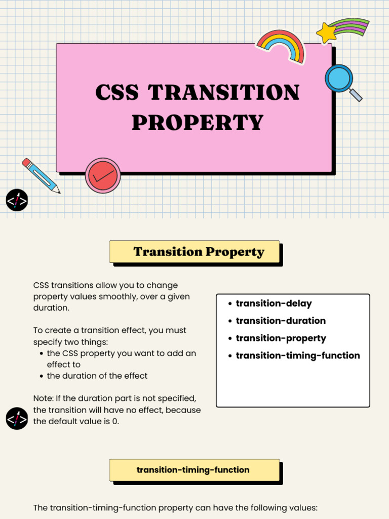 CSS Transition Effects Explained | PDF