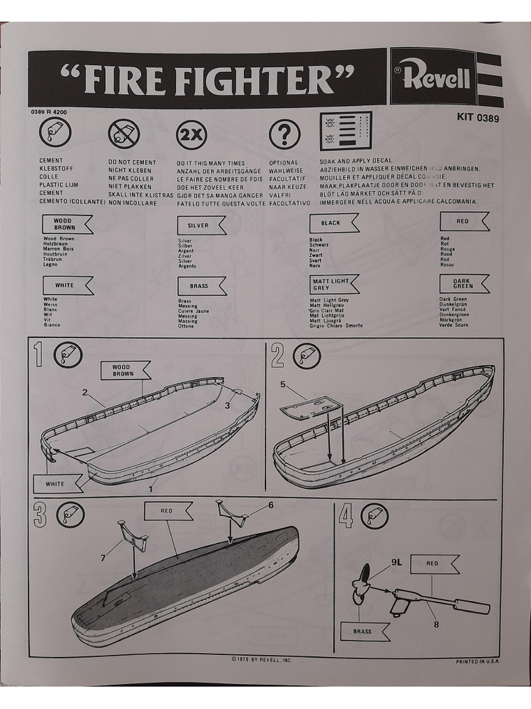 Revell Firefighter-1456531-67-Instructions | PDF