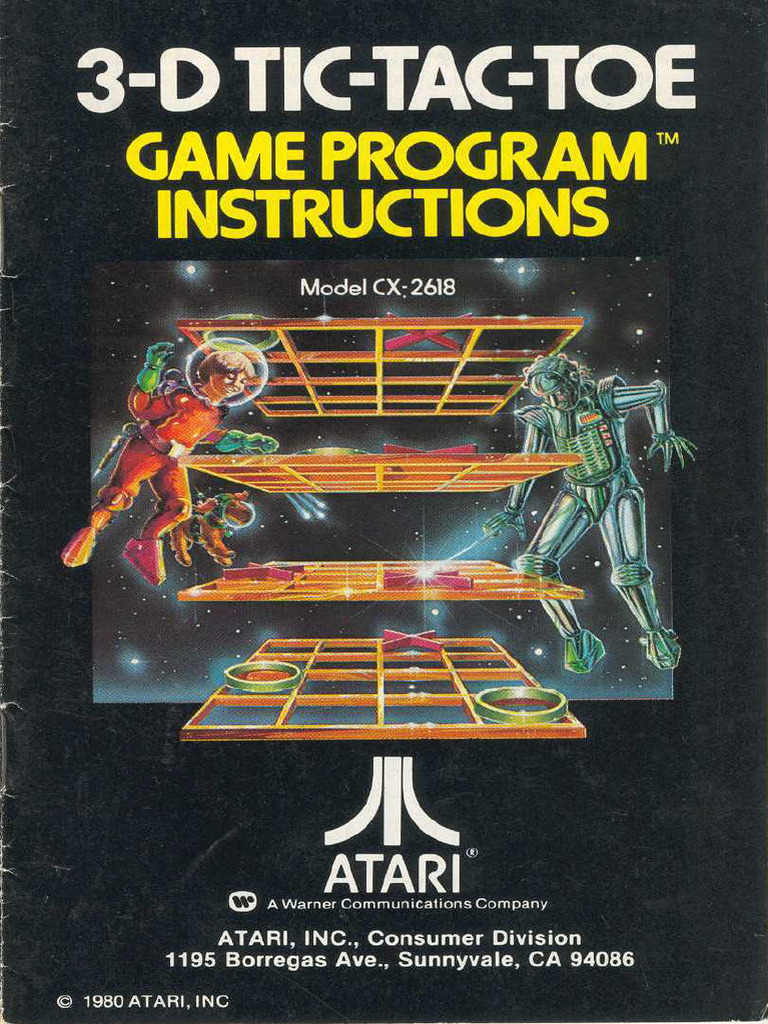 3-D Tic-Tac-Toe (USA) | PDF