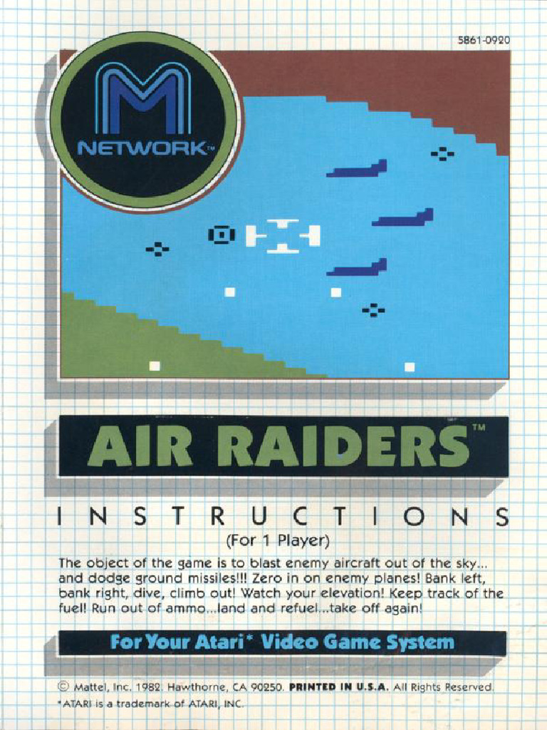 Air Raiders (USA) | PDF