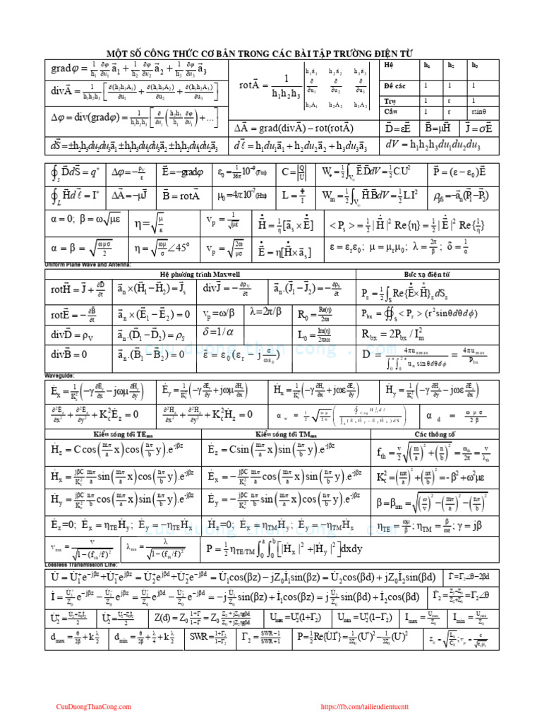 TĐT-Công TH C | PDF
