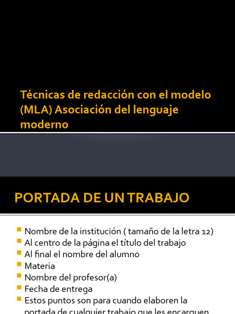Referencias bibliográficas formato MLA. | PDF | Citación | Comunicación ...