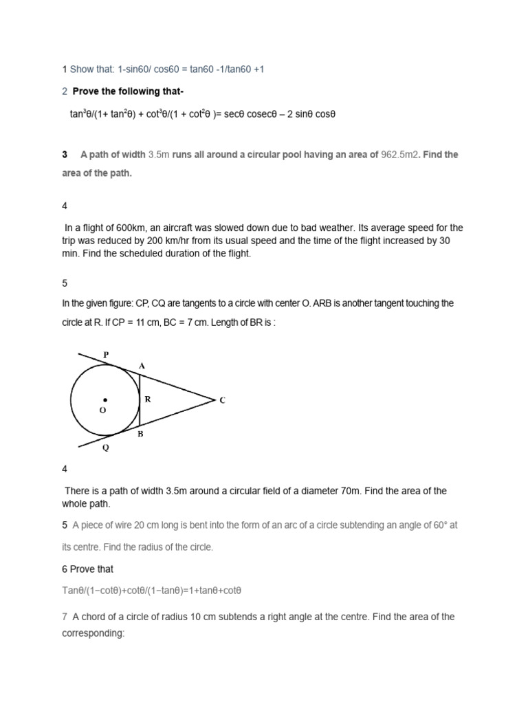 practice preboard | Download Free PDF | Circle | Elementary Geometry