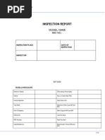 Vessel Inspection Checklist | PDF | Ships
