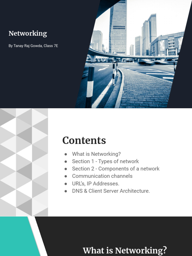 Understanding Networking Basics | PDF | Computer Network | Transmission ...