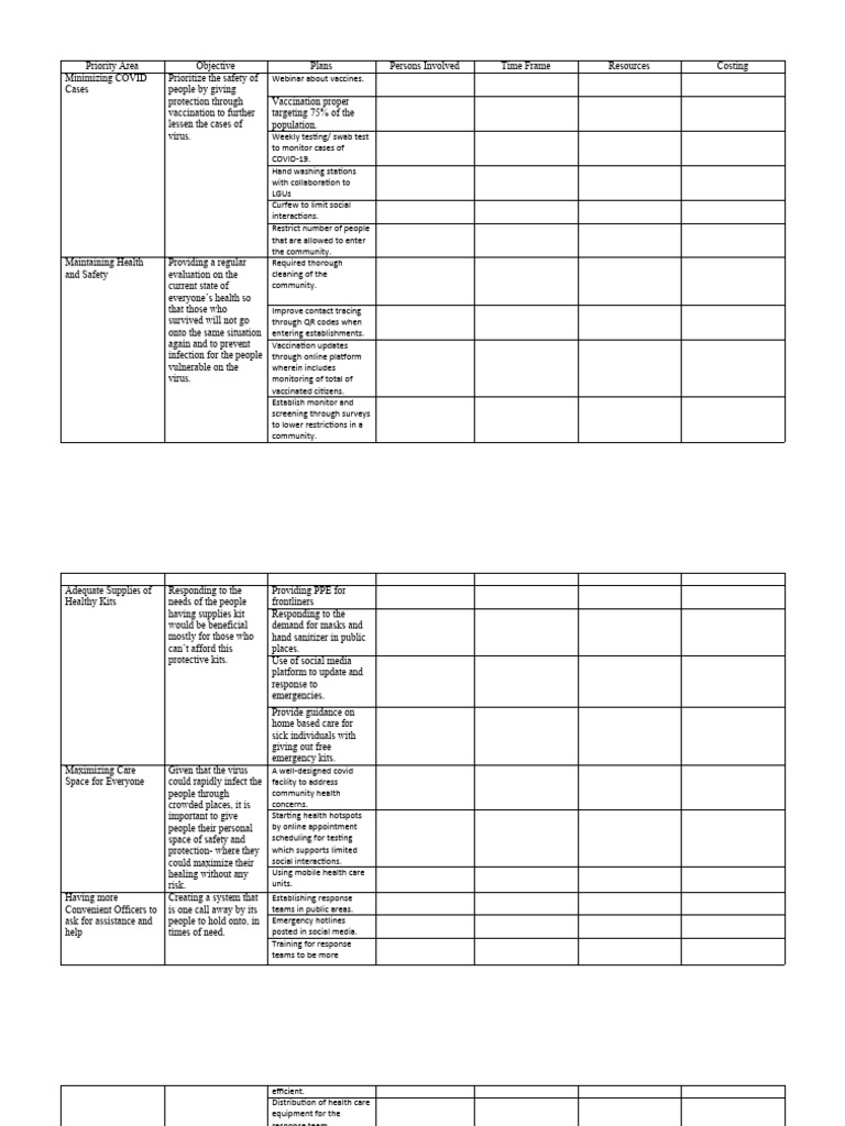 Action-Plan-raw | Download Free PDF | Hospital | Health Care