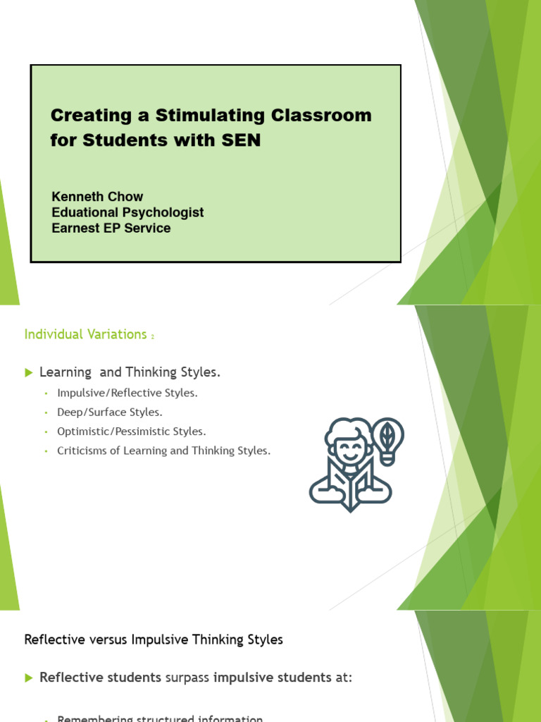2324VTC - Creating Stimulating Classroom - Staff - Kenneth | PDF ...