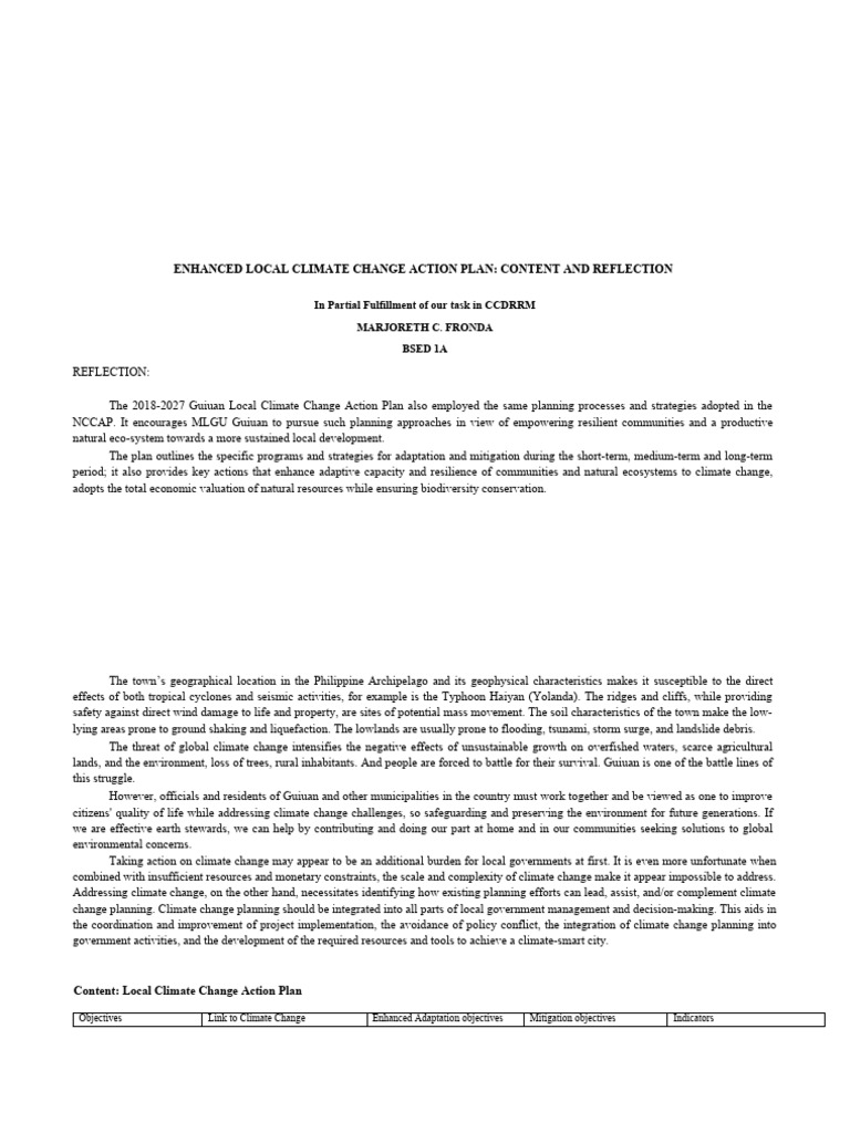 LCCAP | PDF | Climate Change | Agriculture