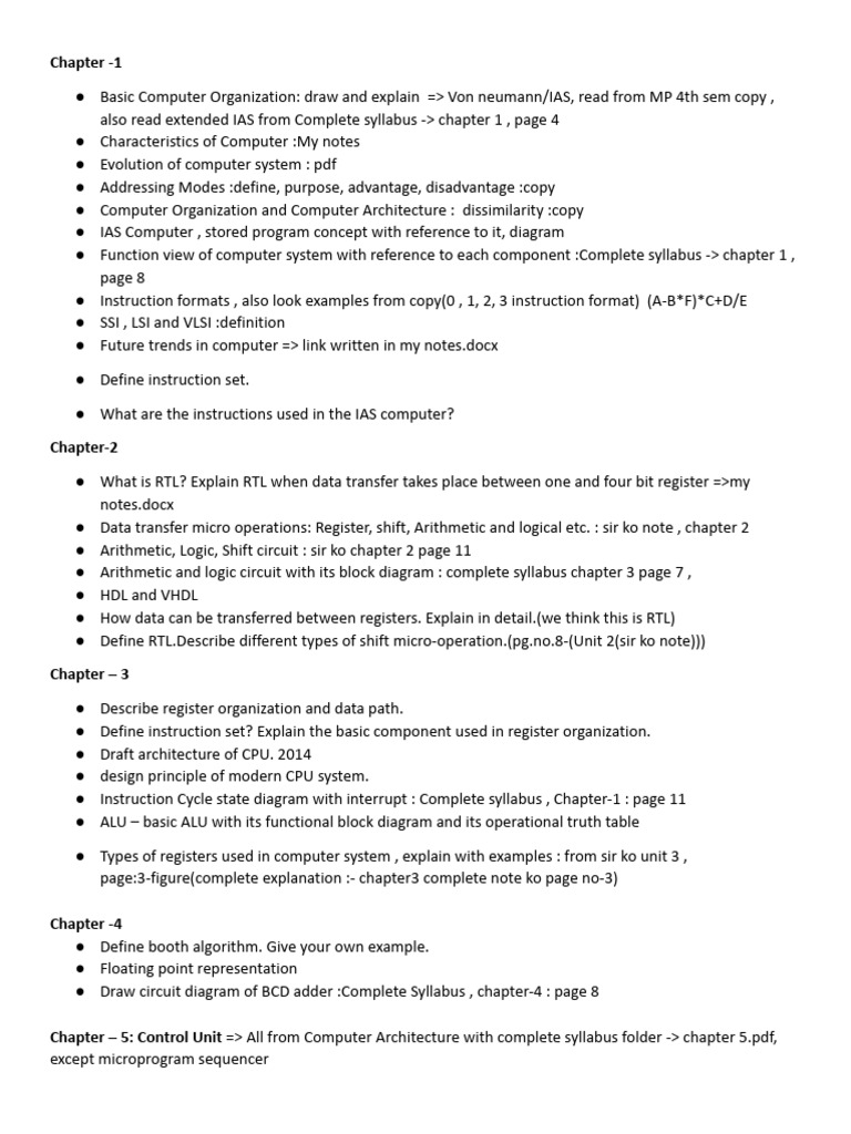 Computer Organization & Architecture Guide | PDF | Multi Core Processor | Parallel Computing