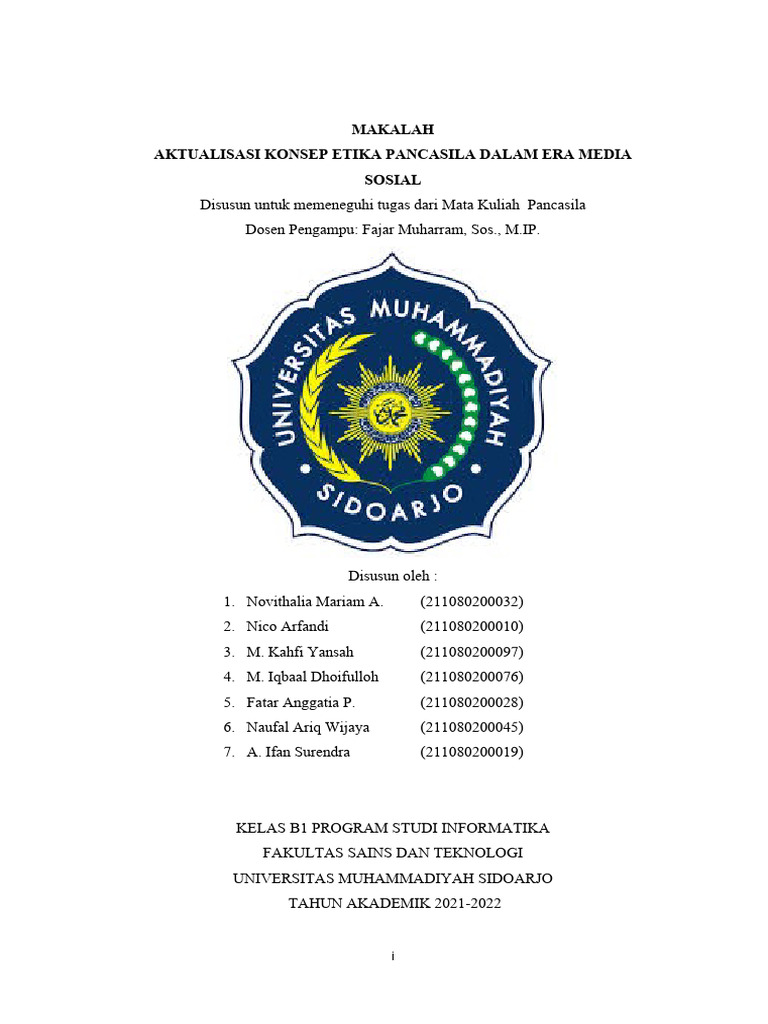 Pancasila Tugas Makalah | PDF Pancasila Tugas Makalah | PDF